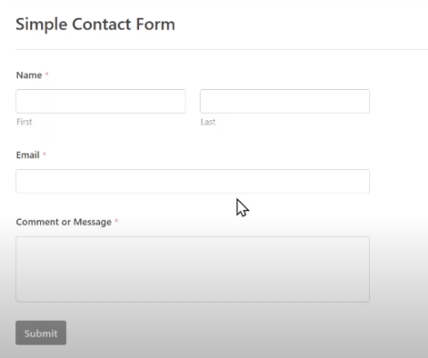 How To Display Your Form In A Single Line WPForms - Digital Suncity