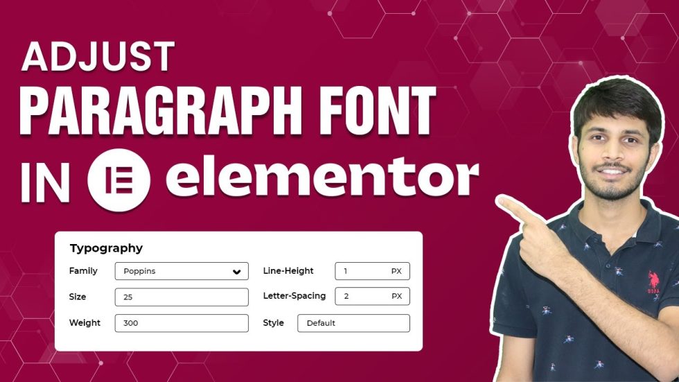 How To Adjust Paragraph Font In The Elementor - Digital Suncity